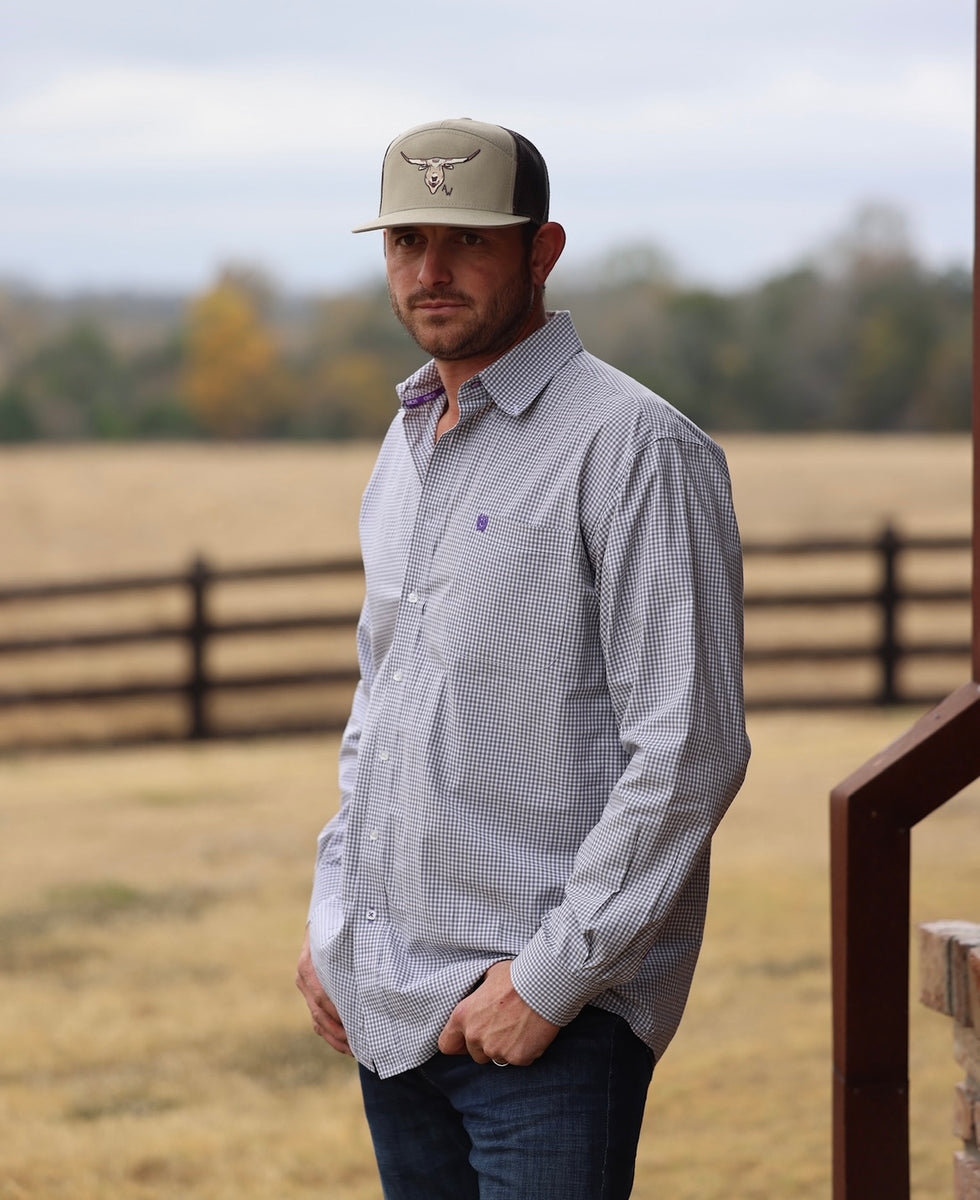 7 Panel ZH- Loden/Coffee – American Western Co