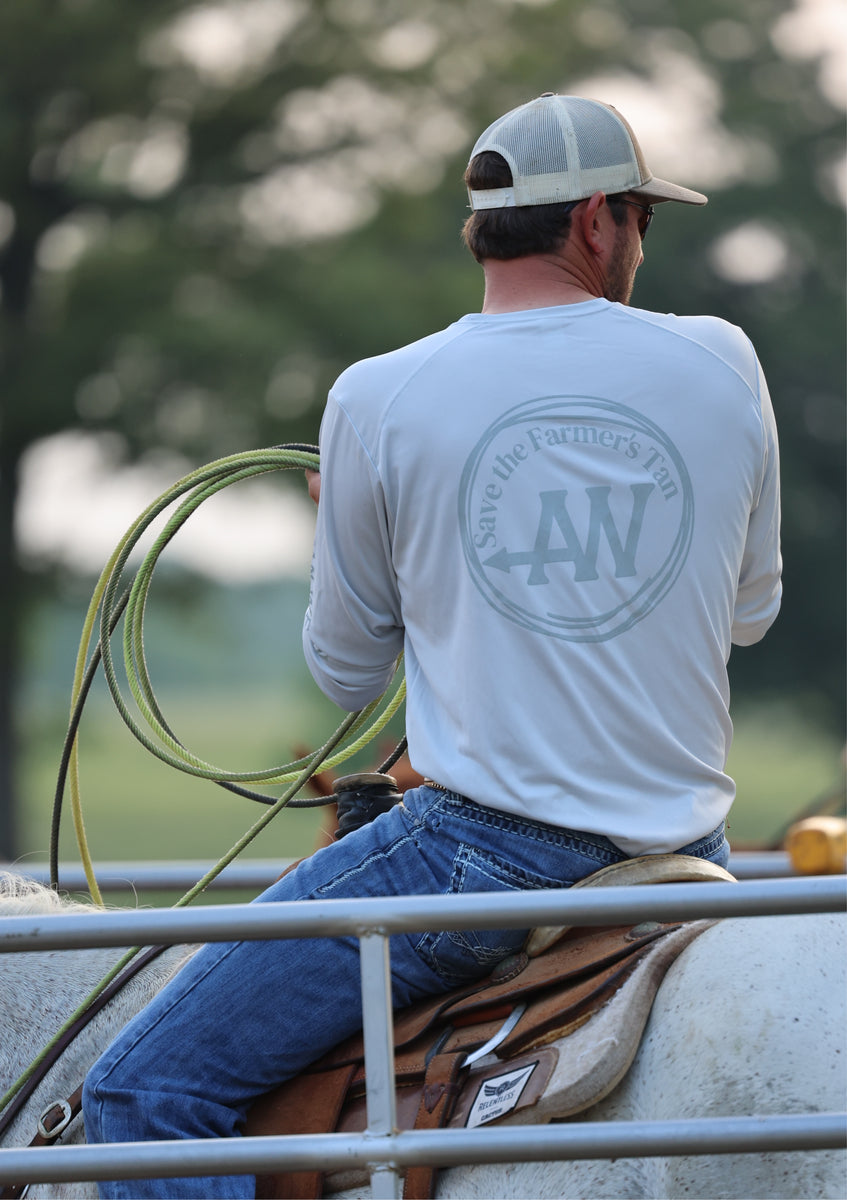 Save the Farmer’s Tan- Dry Fit – American Western Co